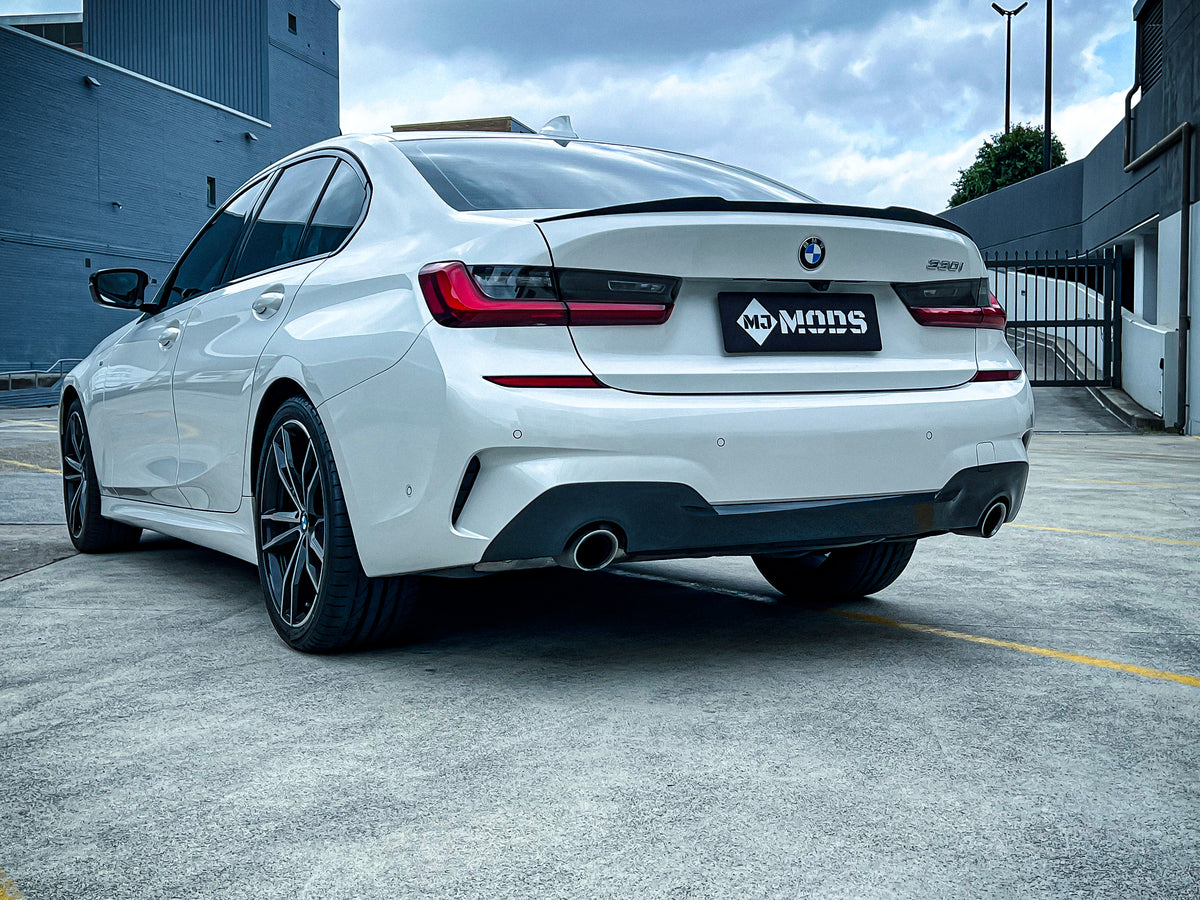 Gloss Black Rear Boot Lip Spoiler fit for BMW G20 Sedan M340i M335i ...