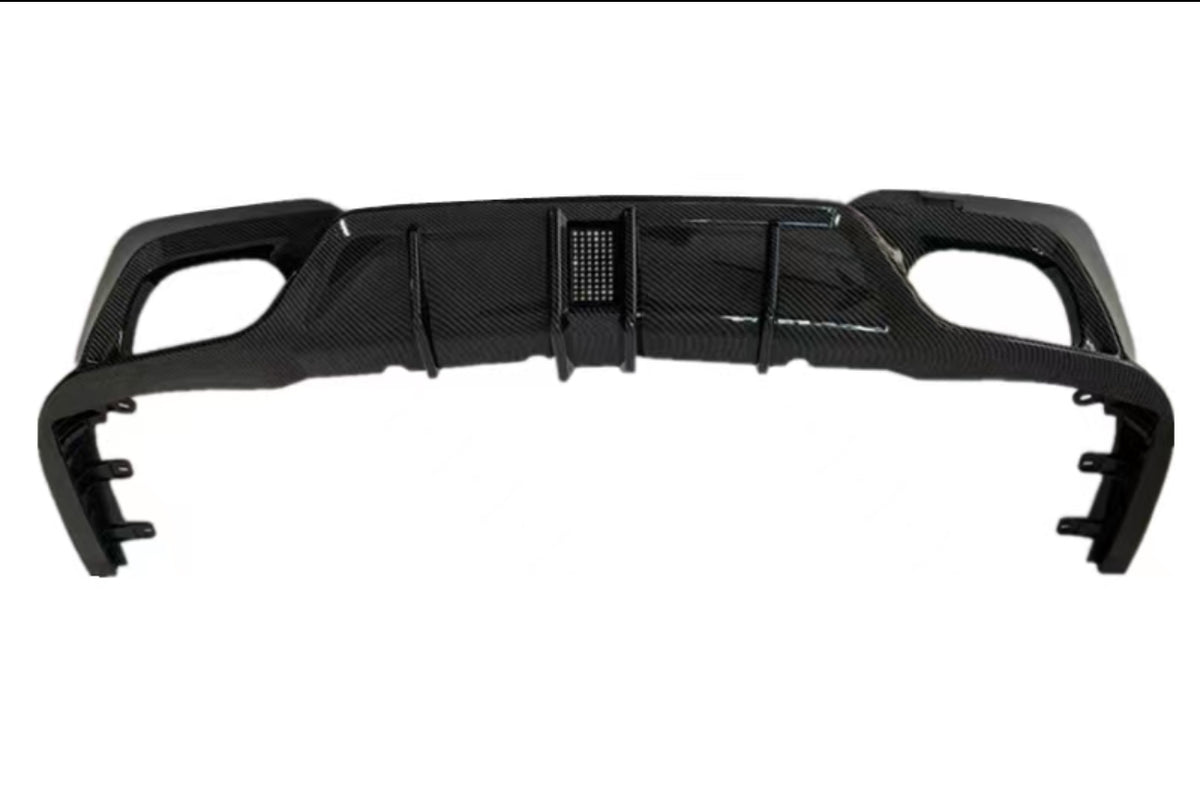 Gloss Black REAR DIFFUSER fit for BMW【G20/G21 Pre-LCI M340i】【F1 Style ...
