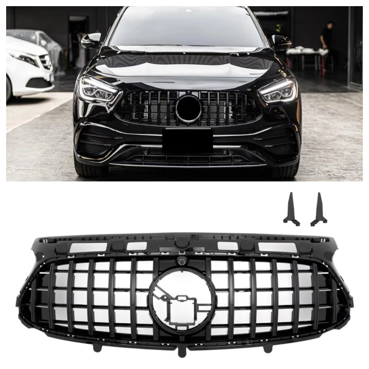 ABS Front Grille For Mercedes-Benz GLA Class 2020-2023【H247 GLA/200/22 ...