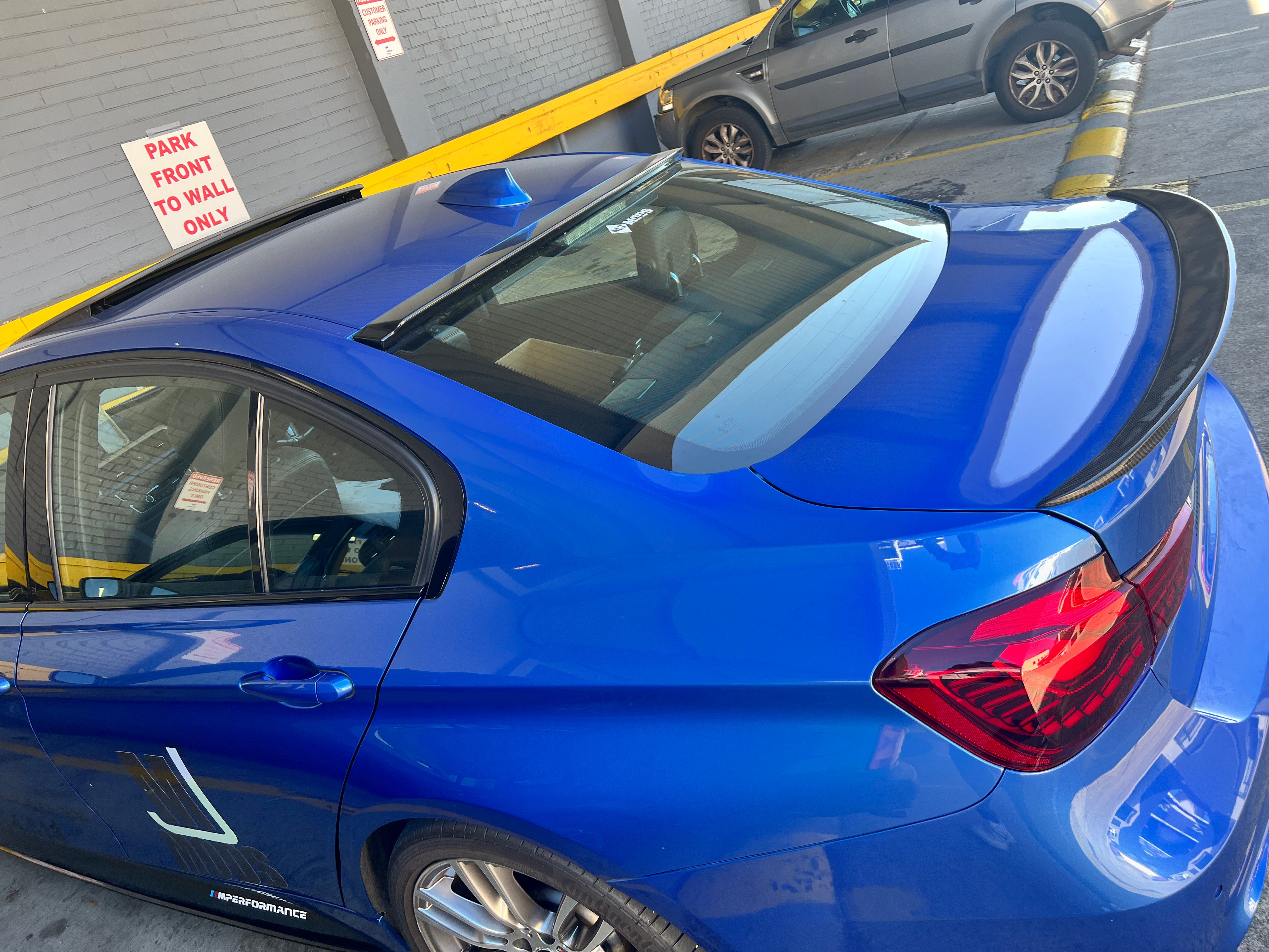 ABS Glossy Black Roof Wing Spoiler for BMW【F30 F80 M3 316 318 320 328 ...