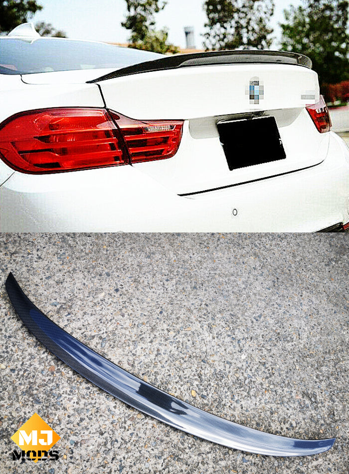 Carbon Fibre Rear Boot Lip Spoiler for BMW F32 Coupe 435i/428i/430i ...