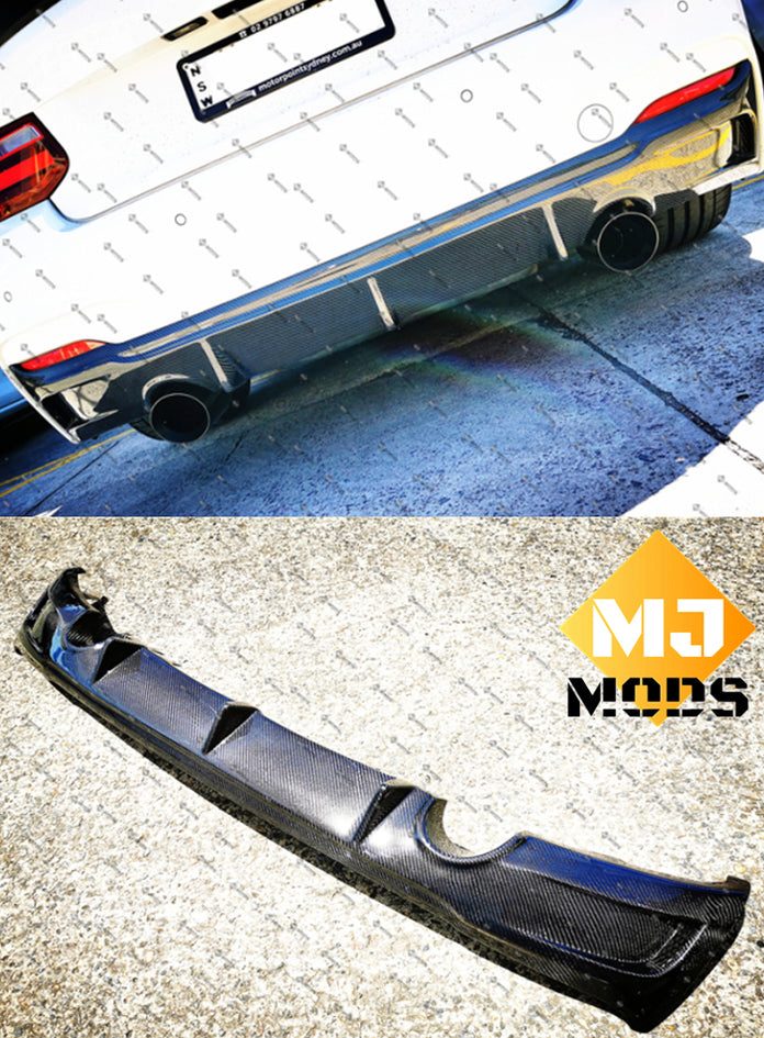 Carbon Fibre Rear Bumper Diffuser For BMW M240i M235i 230i 228i 225i ...