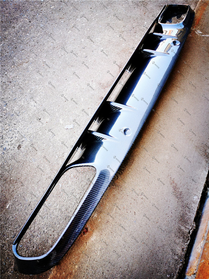 Carbon Fibre Rear Diffuser For MERCEDES BENZ【C205/A205】【C200/220/250/3 ...