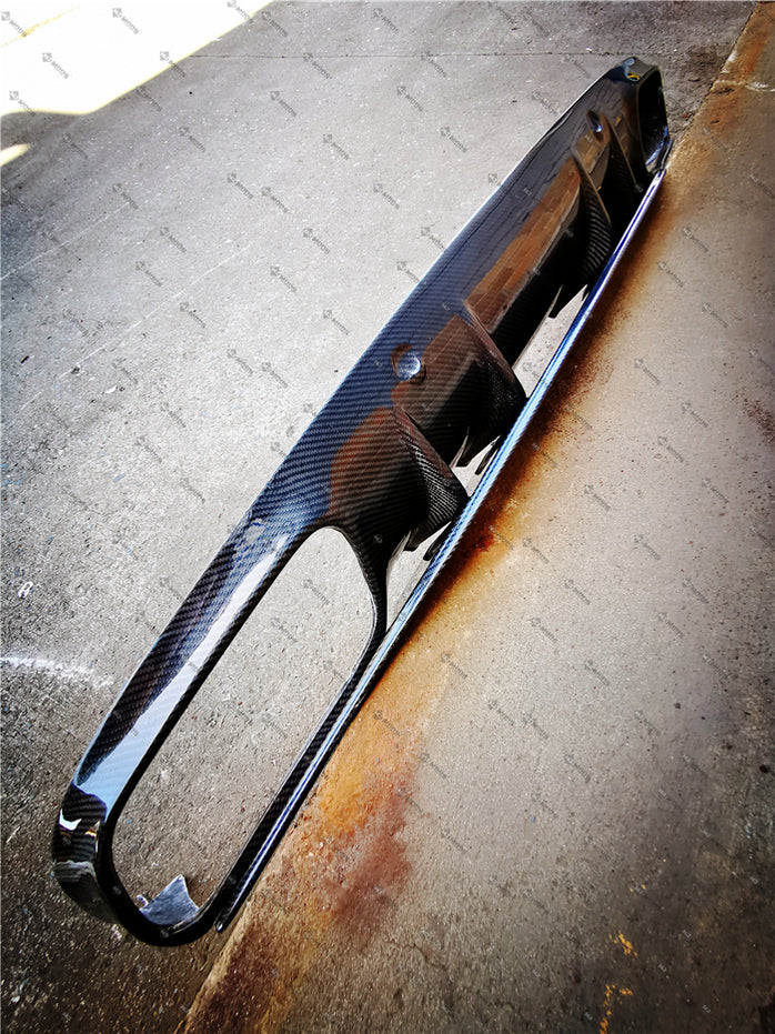 Carbon Fibre Rear Diffuser For MERCEDES BENZ【C205/A205】【C200/220/250/3 ...