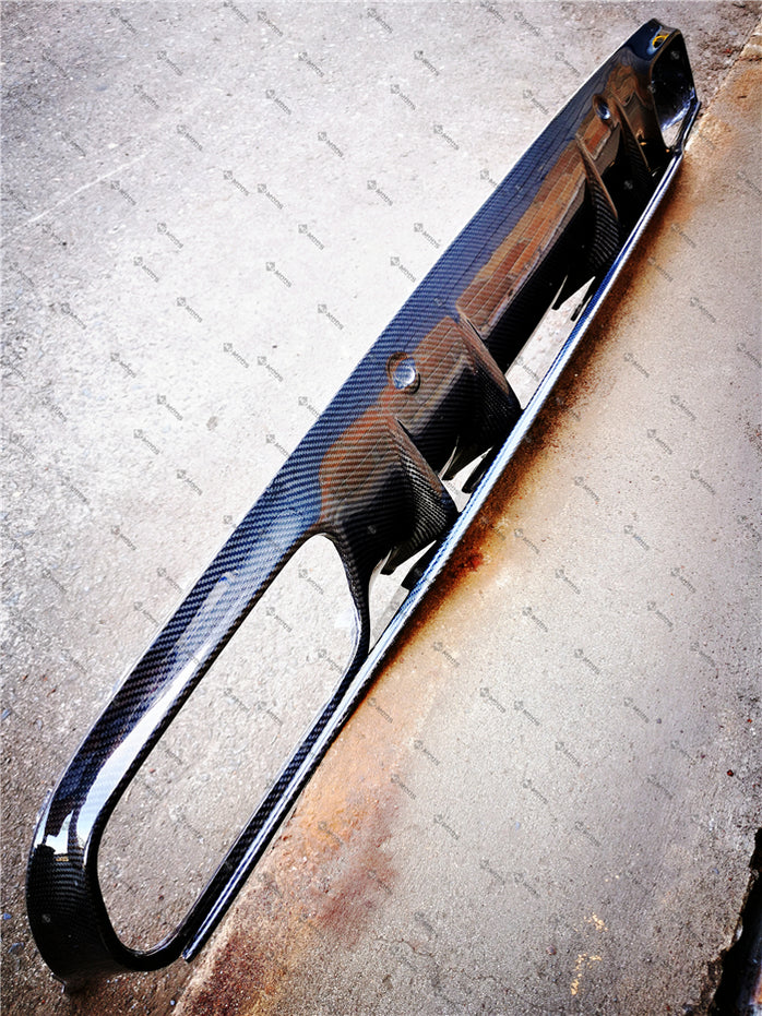 Carbon Fibre Rear Diffuser For MERCEDES BENZ【C205/A205】【C200/220/250/3 ...