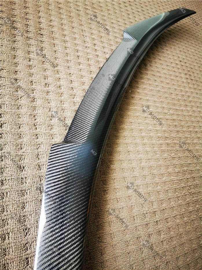 M4 Style Carbon Fibre Rear Boot Trunk Spoiler for BMW 3 Series E92 ...