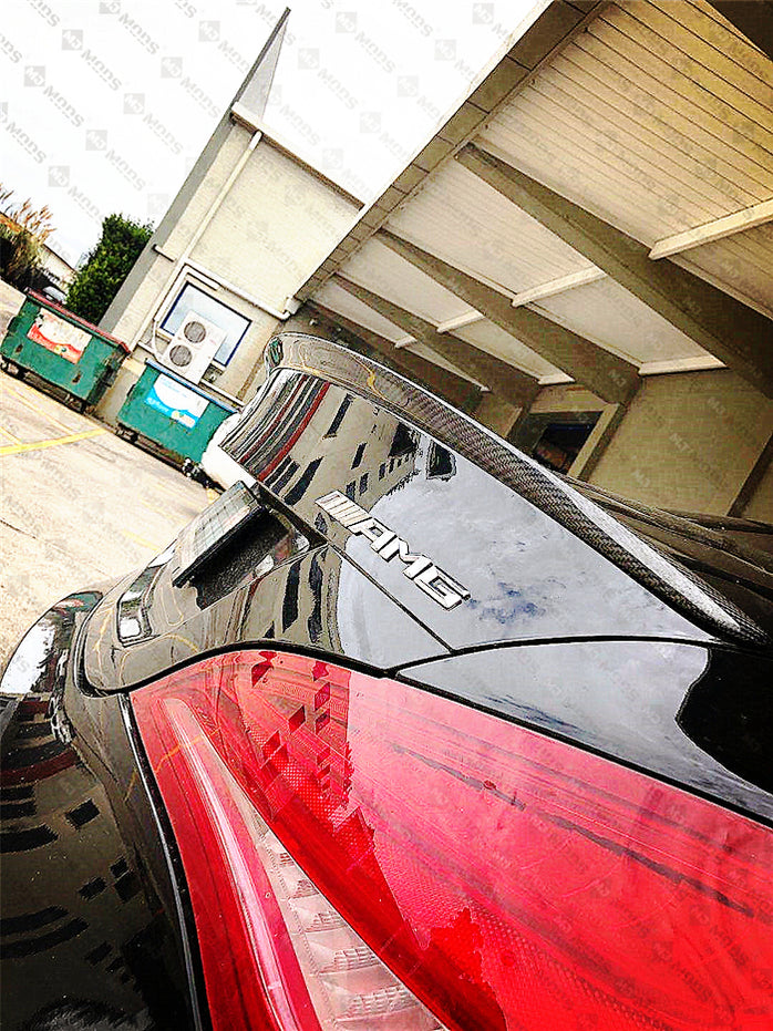 Carbon Fibre Rear Trunk Boot Spoiler for Mercedes-Benz CLA Class【C117 ...