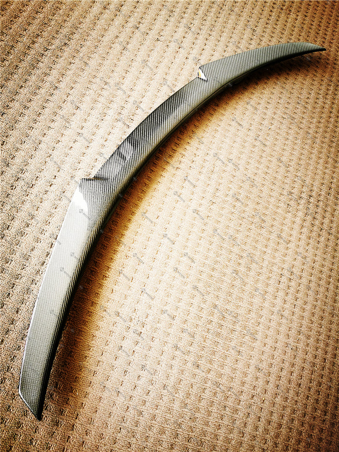 M4 Style Carbon Fibre Rear Boot Lip Spoiler Fit For BMW M Series F82 M4 ...