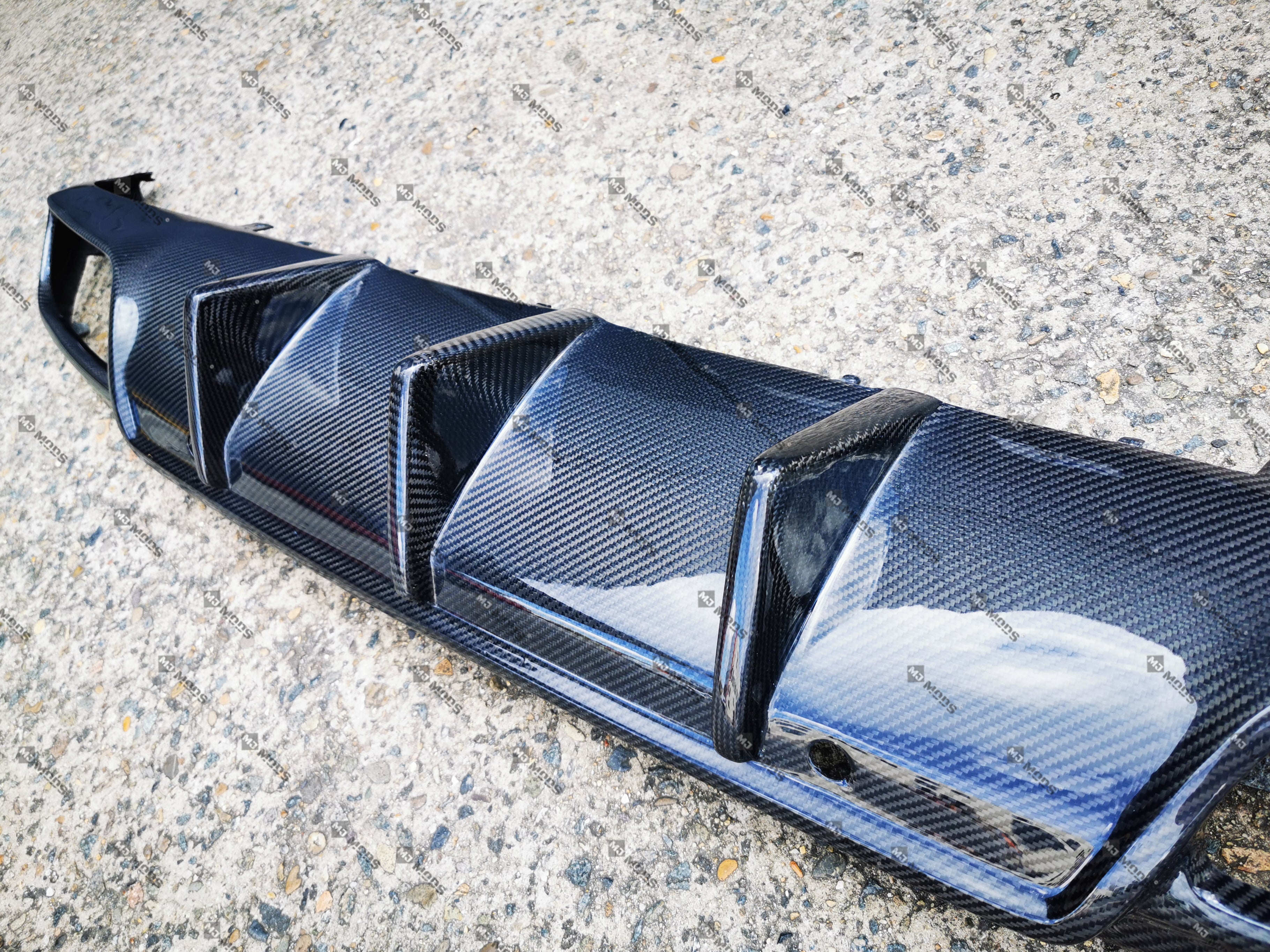 Carbon Fibre Rear Diffuser For MERCEDES BENZ【C205/A205】【C200/220/250/3 ...