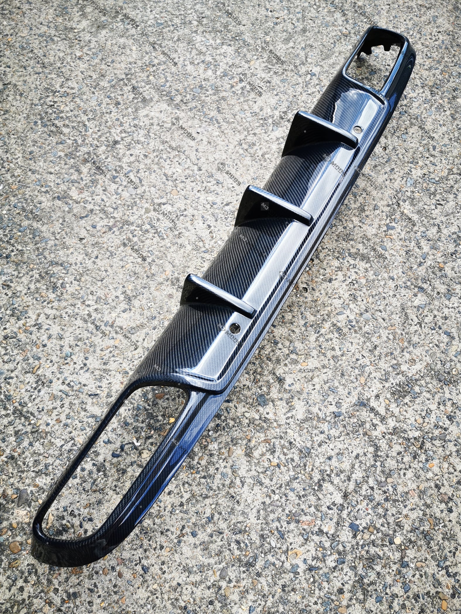 Carbon Fibre Rear Diffuser For MERCEDES BENZ【C205/A205】【C200/220/250/3 ...