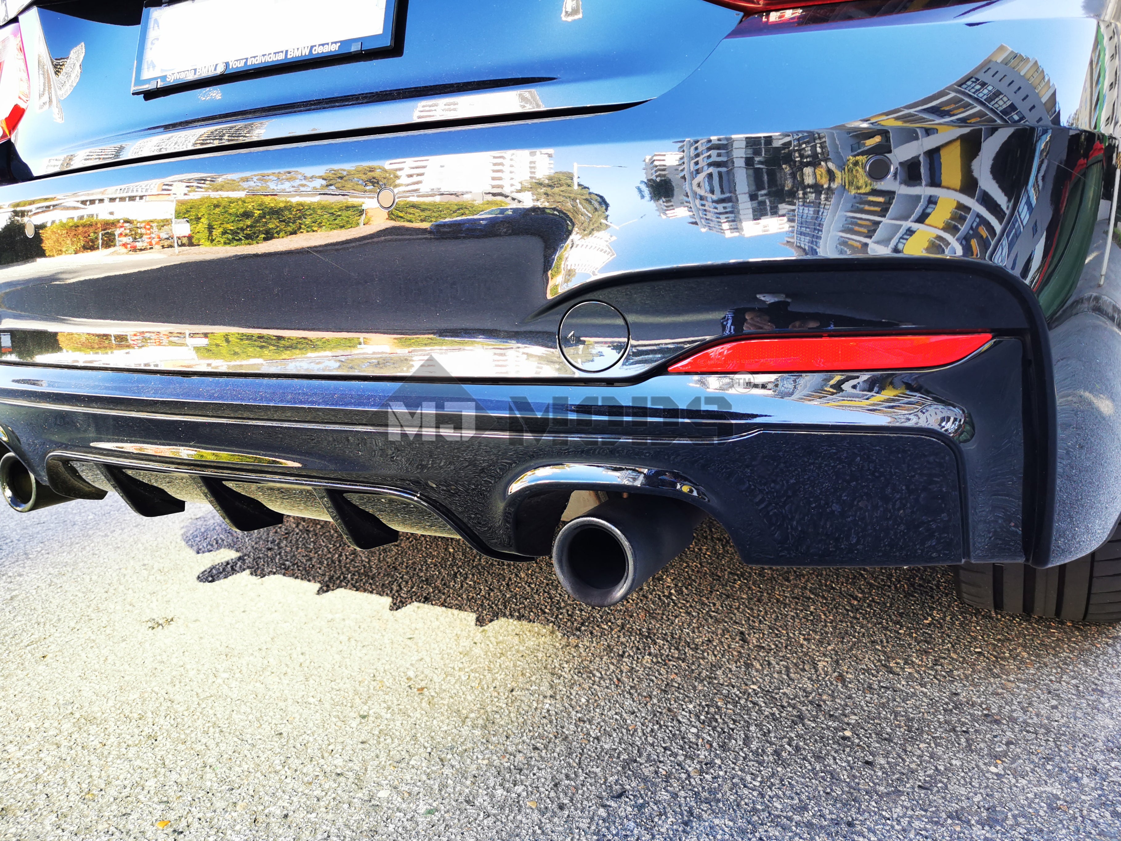 Gloss Black Rear Bumper Diffuser For BMW M240i M235i 230i 228i 225i ...