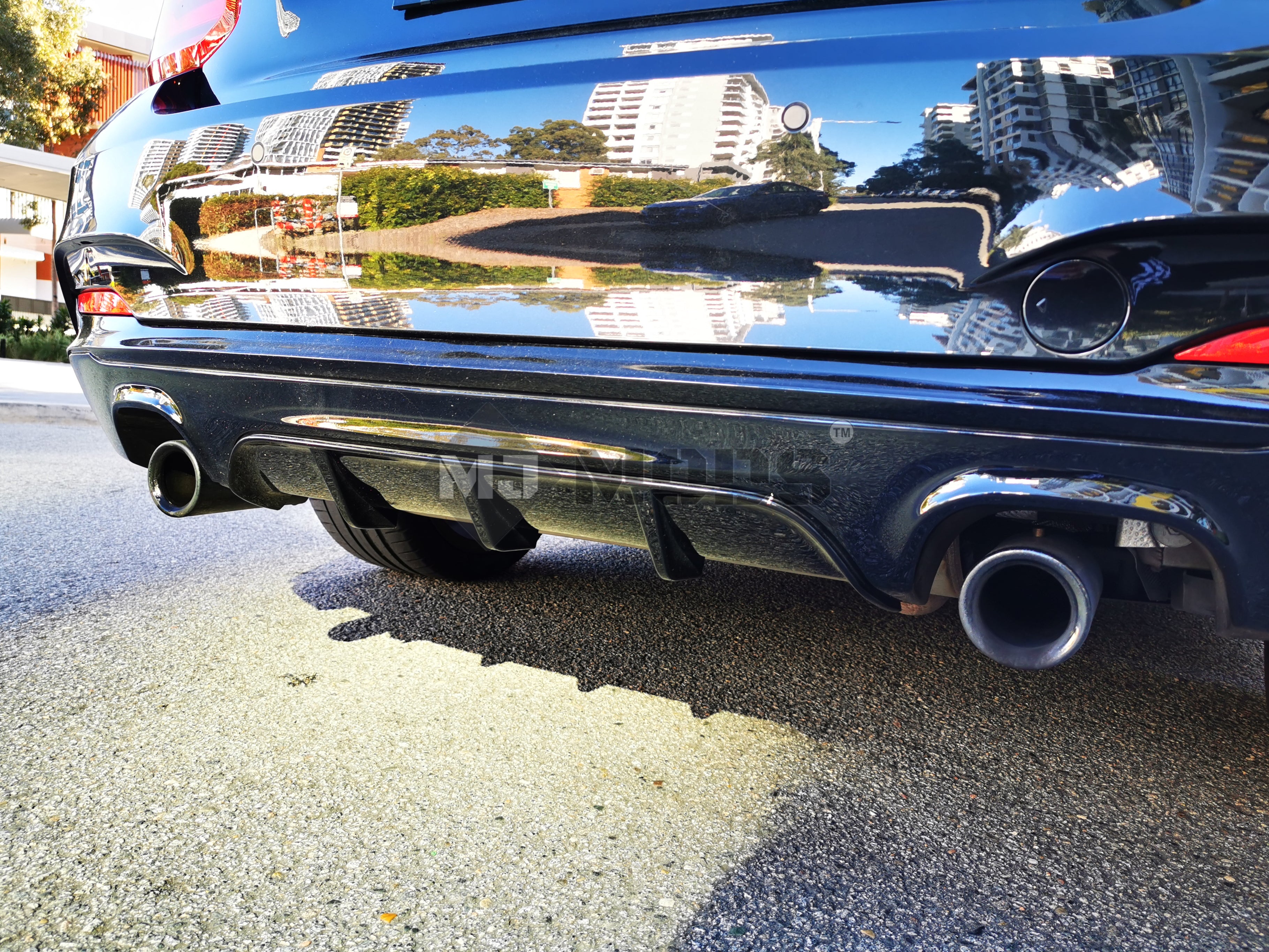 Gloss Black Rear Bumper Diffuser For BMW M240i M235i 230i 228i 225i ...