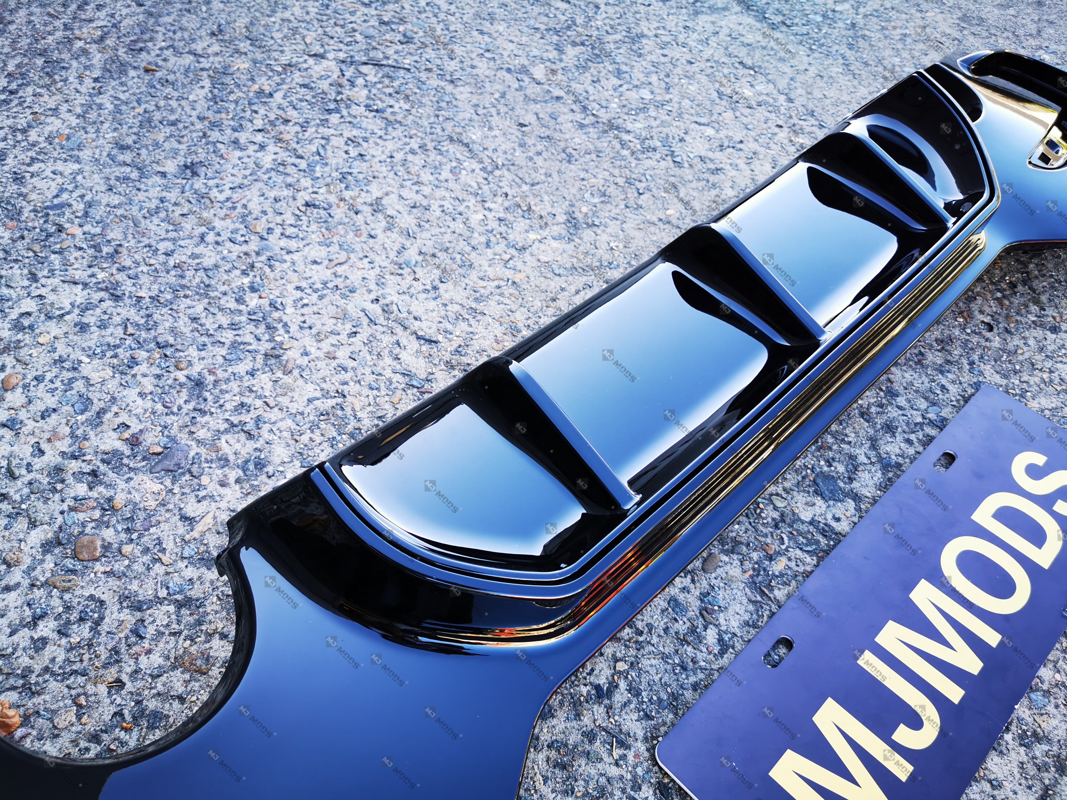 ABS Glossy Black Rear Bumper Diffuser for BMW 1 Series【F20 M140 135i 1 ...