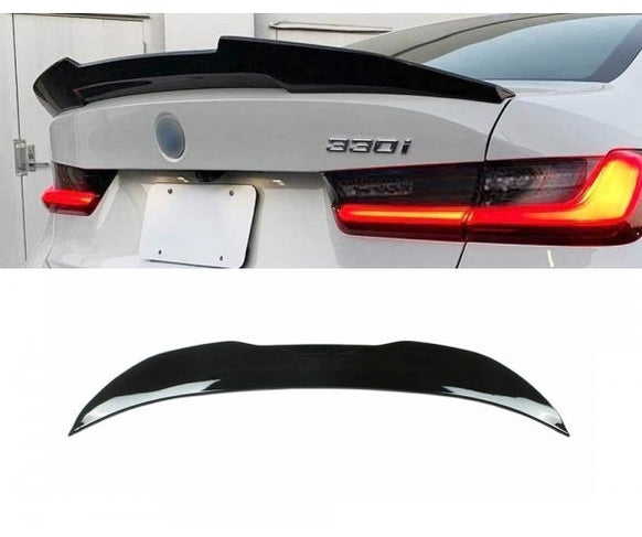 Gloss Black Rear Boot Lip Spoiler fit for BMW G20 Sedan M340i 330i 328i ...
